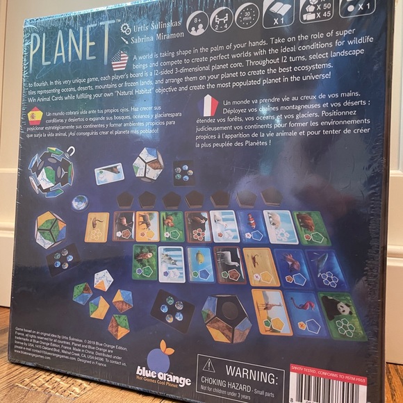 Other | Planet Board Game Blue Orange Urtis Sulinskas Sabrina Miramon ...